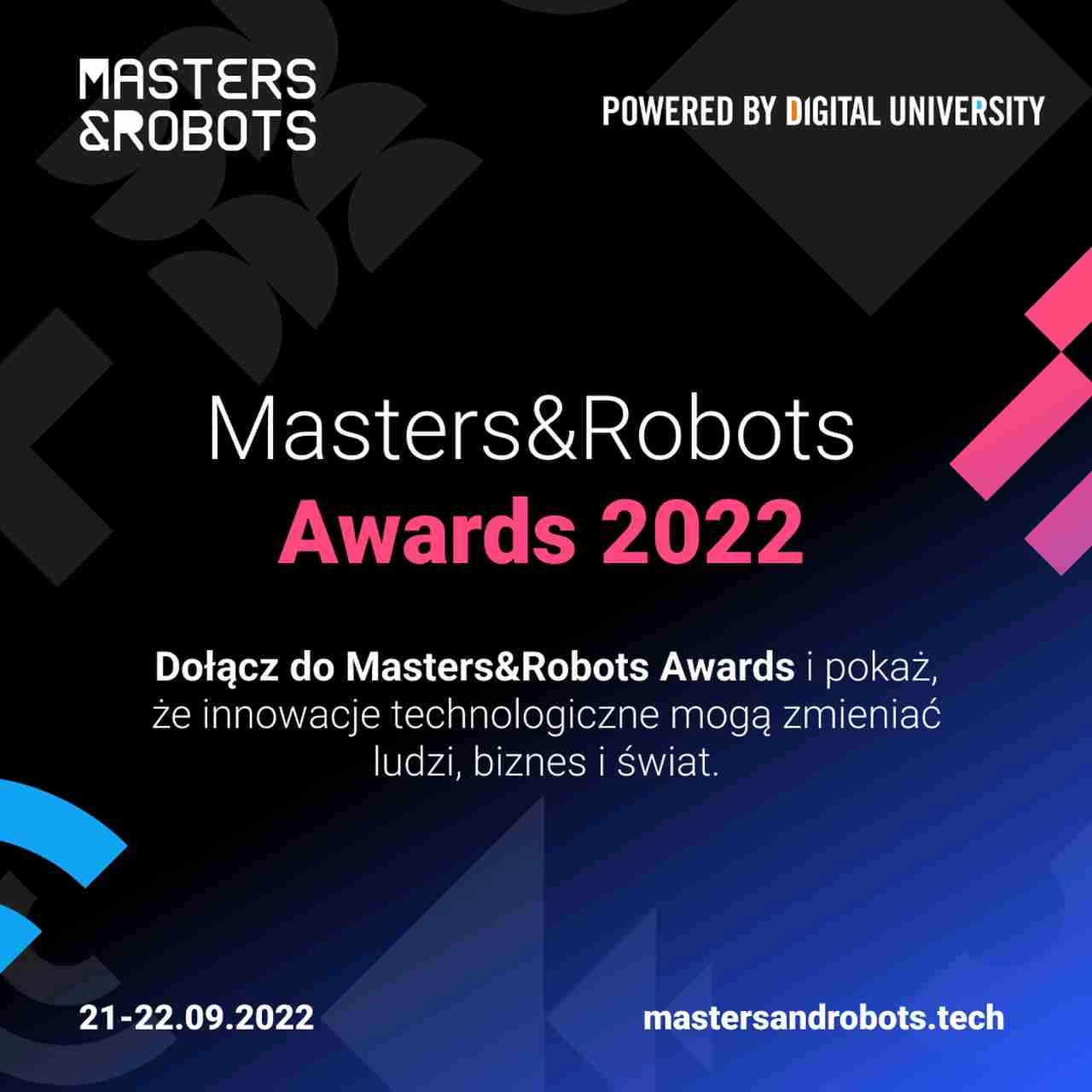Masters&Robots Awards – nowy konkurs dla innowatorów organizowany przez ...